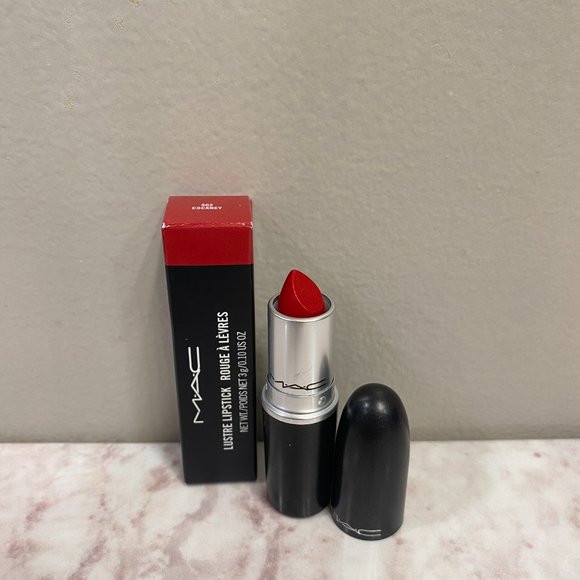 MAC Cosmetics | Makeup | Mac Lustre Lipstick Cockney Red | Poshmark